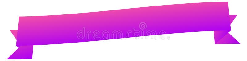 Banner, Plaque or Tag, Label Shape. Oblong, Long Rectangular Banner ...