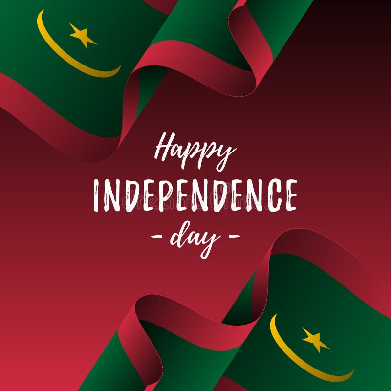 Banner Or Poster Of Mauritania Independence Day Celebration Mauritania