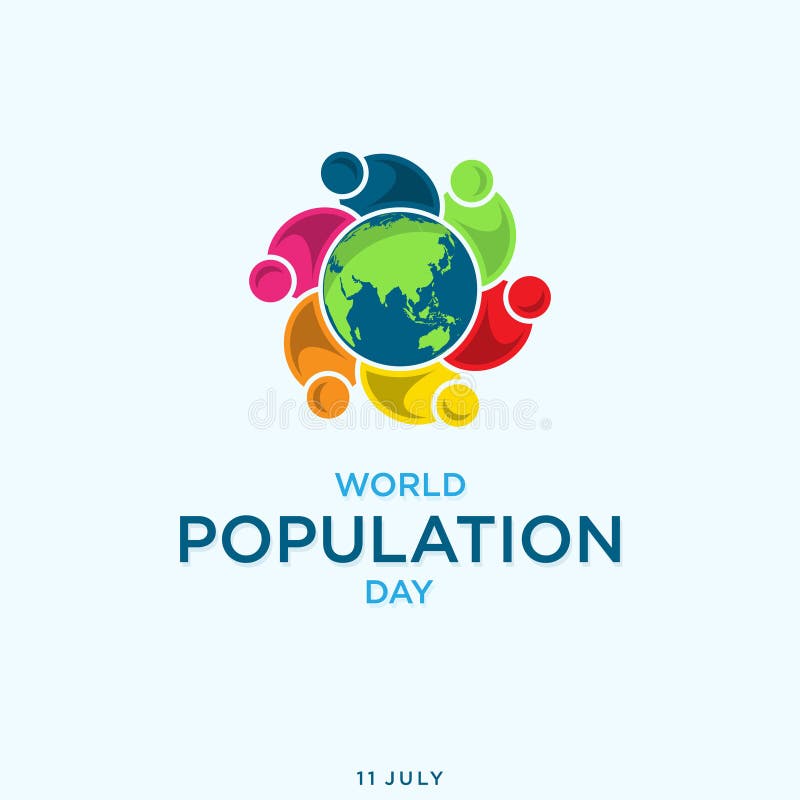 Banner or Poster of World Population Day Vector Design Stock Vector ...