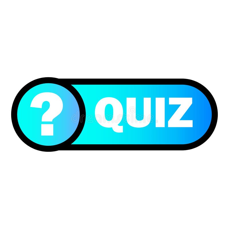 Banner with Quiz. Answer Question Sign. Vector Illustration Stock ...
