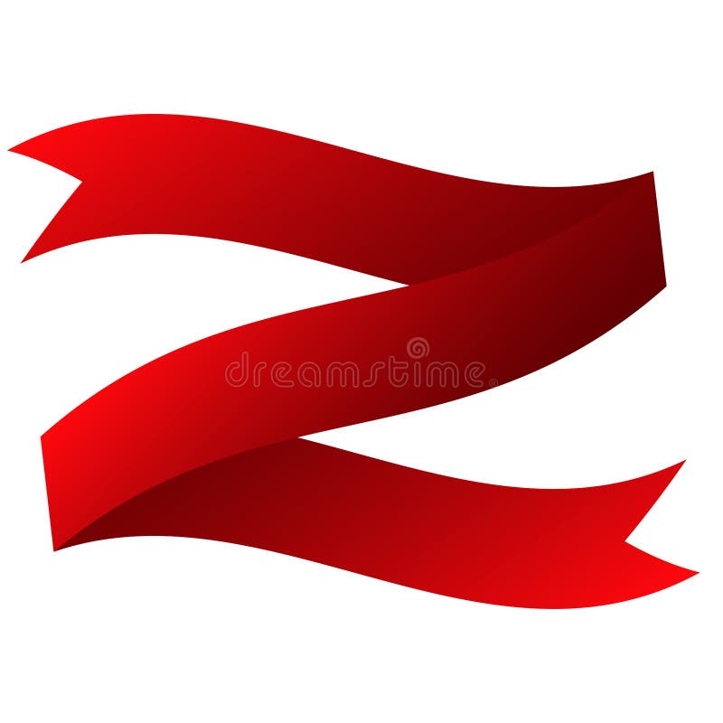 Banner, Ribbon Horizontal Shape, Design Element Stock Vector ...