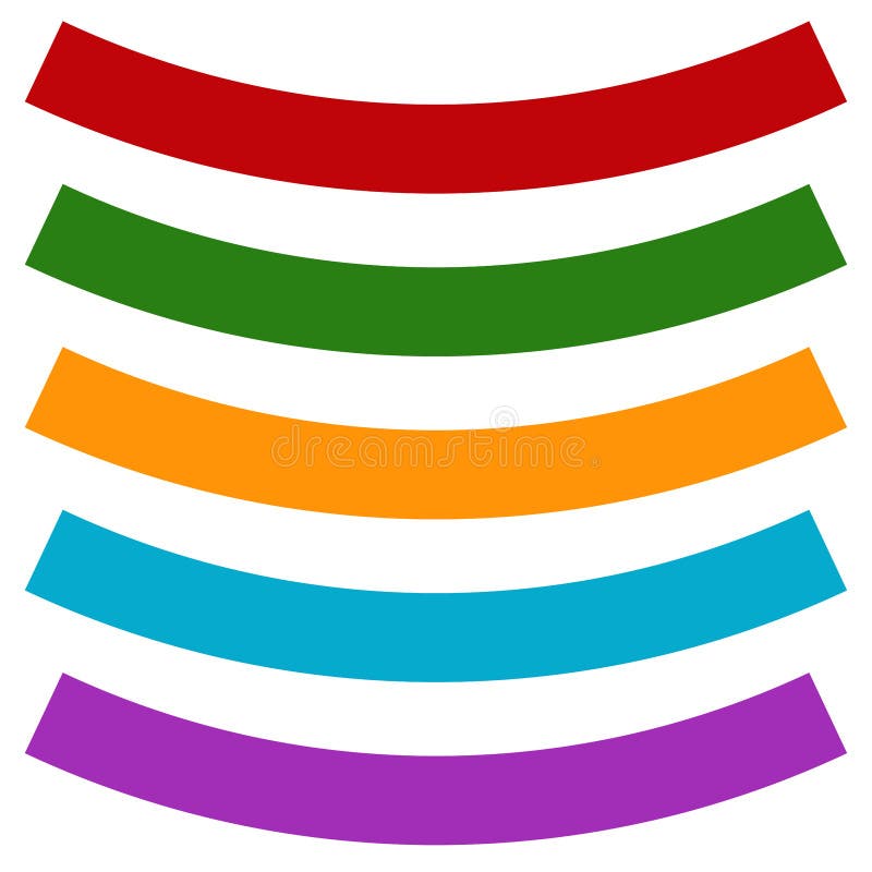 Banner, Ribbon Horizontal Shape, Design Element Stock Vector ...