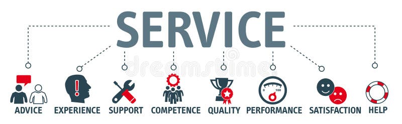 Service concept stock illustration. Illustration of marketing - 40797787