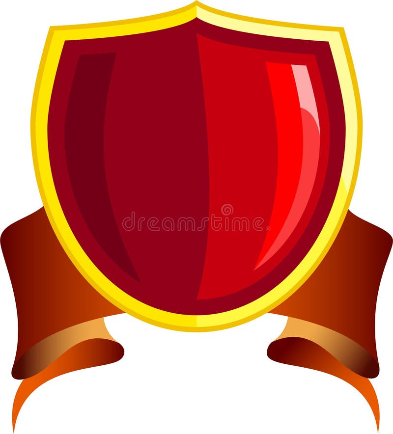 Banner of the Shield and the Sword Stock Vector - Illustration of ...
