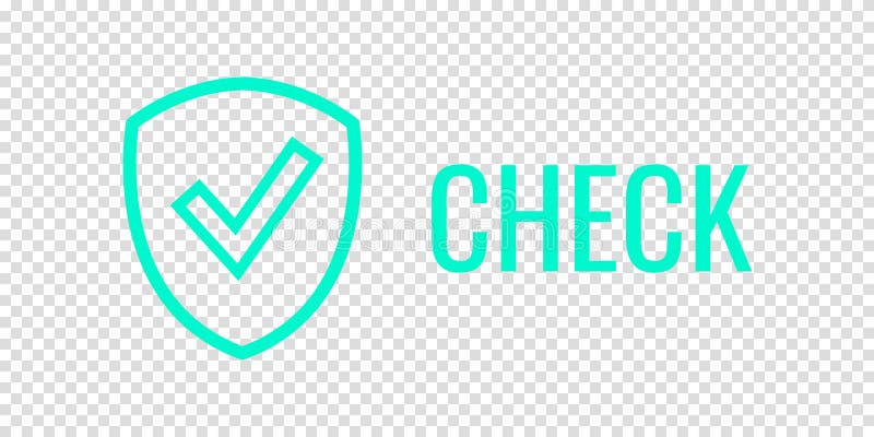 Banner Shield Check Mark Icon. Place for Your Text. Cope Space. Vector ...