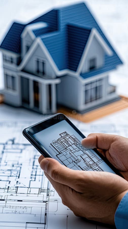 Banner Showcases Construction Helmet, Building Models, and ...