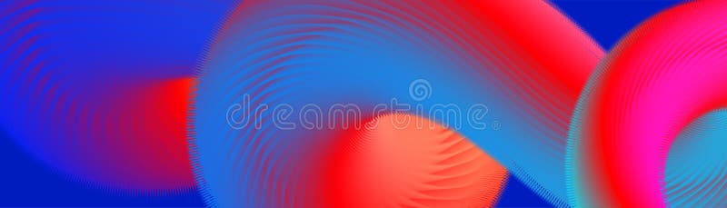 Banner with Spiral. Background with Curve Shape Stock Vector ...