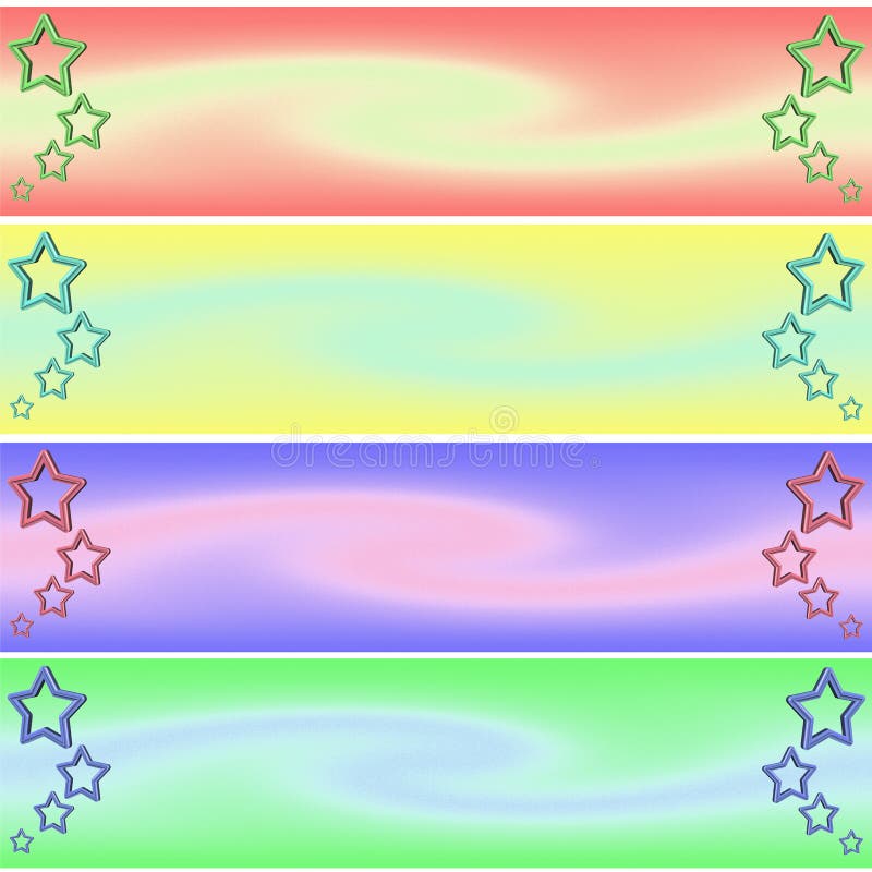 Banner star stock illustration. Illustration of blue, internet - 6002026