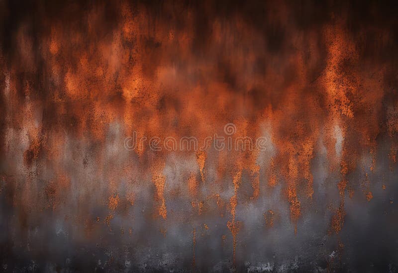 Banner Stone Texture Dark Background Metal Panorama Grunge Rusty Rust ...