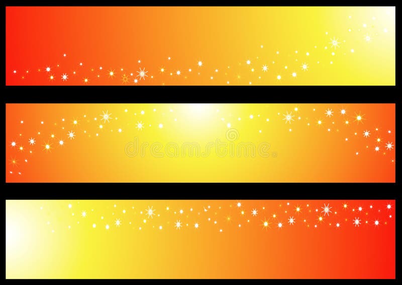 Banner with Sun stock vector. Illustration of vivid, abstract - 8723618