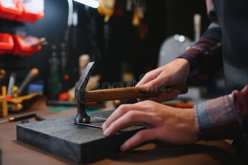 Banner Tailor Industry Craftsman. Leather Rolls and Tools for Handmade ...