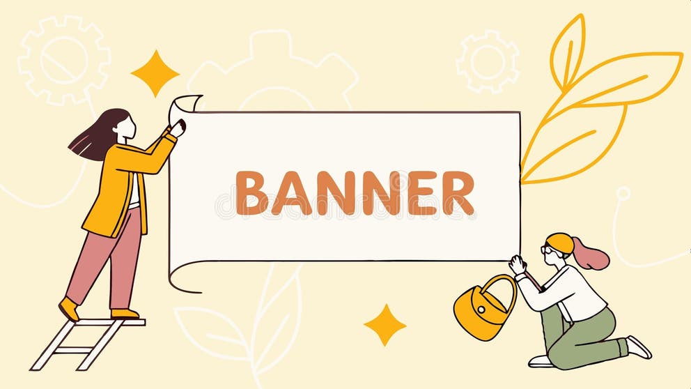 Banner Text with Painter, Graphic Design, Art, and Creative Profession ...