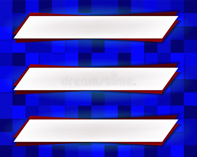 Banner with Texture Square Blue Background Stock Vector - Illustration ...