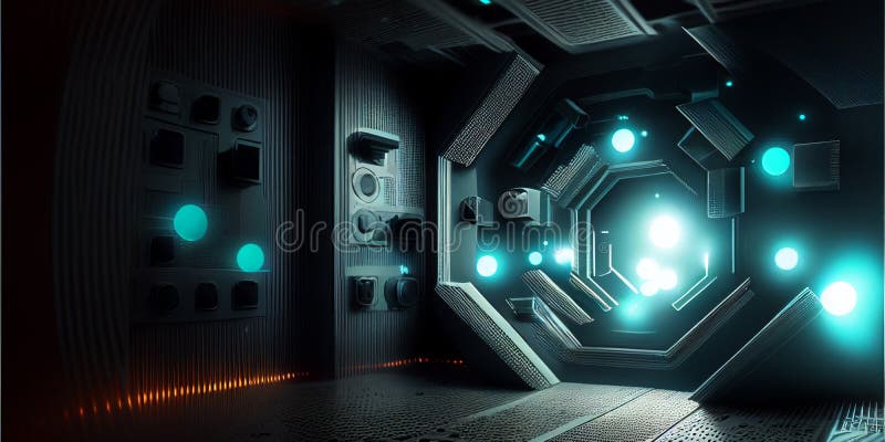 Banner with the Theme of Future Technology Stock Illustration ...