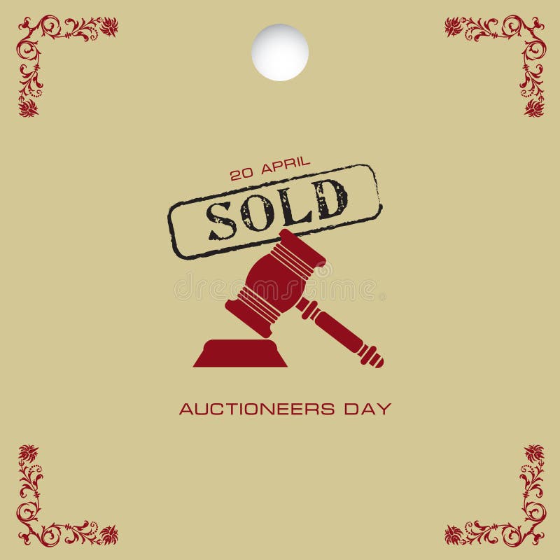 Day Auctioneers Stock Illustrations – 5 Day Auctioneers Stock ...