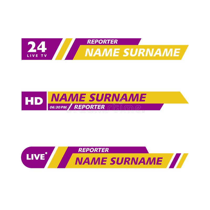 Movie Screen Title Banner Stock Illustrations – 162 Movie Screen Title ...