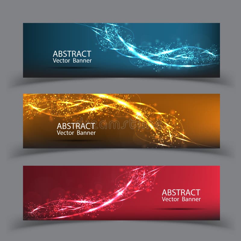 Blue light banner effect on men - bezyea