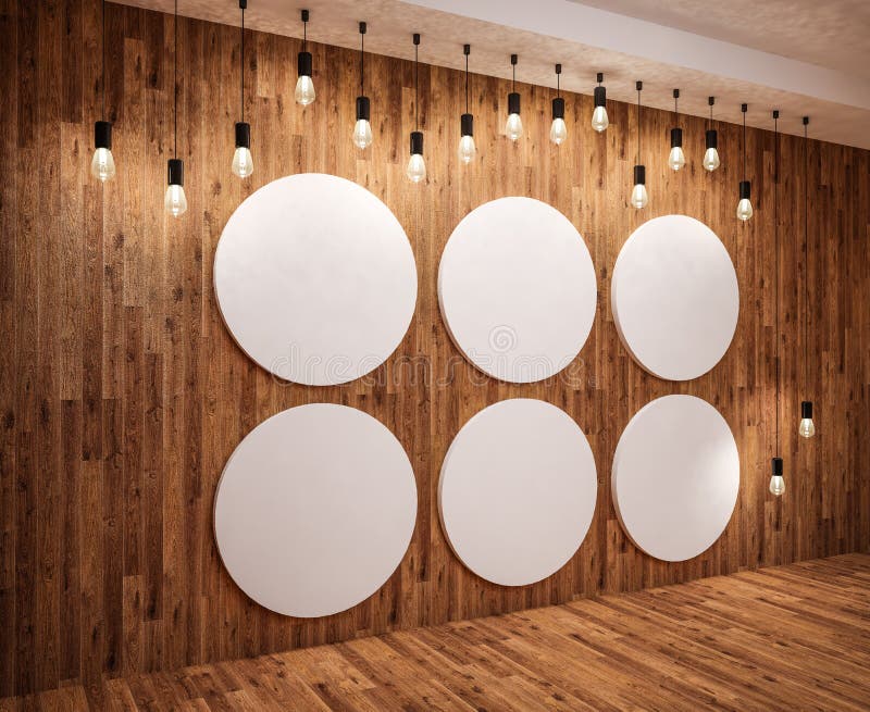 Banner on wall stock photo. Image of framing, cylinder - 51881458