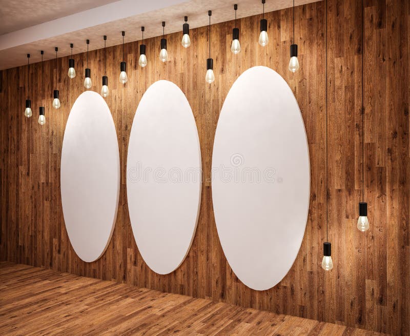 Banner on wall stock image. Image of realistically, building - 51882961