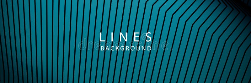 Banner Wave Lines Pattern an Abstract Stripe Background, Vector Stock ...