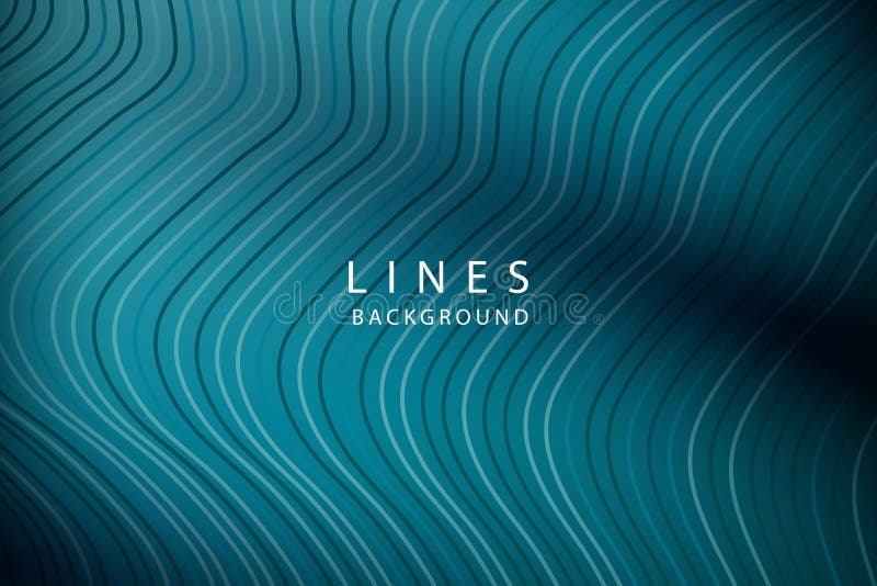 Banner Wave Lines Pattern an Abstract Stripe Background, Vector Stock ...