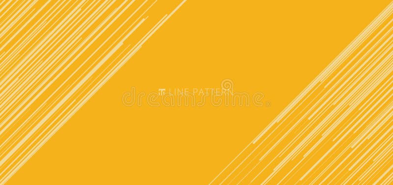 Banner Web Template Abstract Light Yellow Diagonal Speed Lines Pattern ...