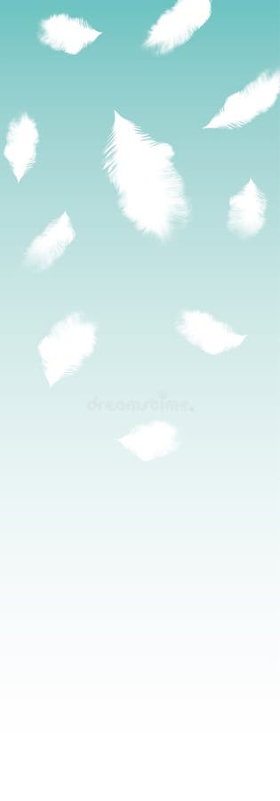 Banner white feather stock illustration. Illustration of pattern - 38853593