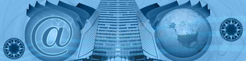 Banner World Wide Communication Stock Illustration - Illustration of ...