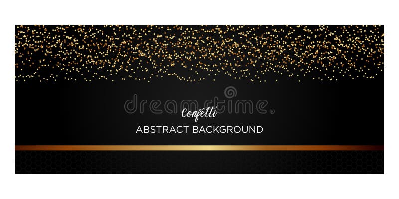 Banners Black and Gold Gradient for Header Website_08 Stock Vector ...