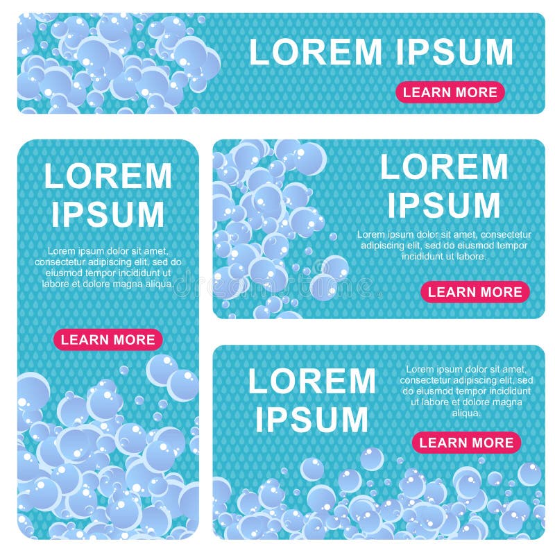 Banners bubble flow stock vector. Illustration of blowing - 95586695