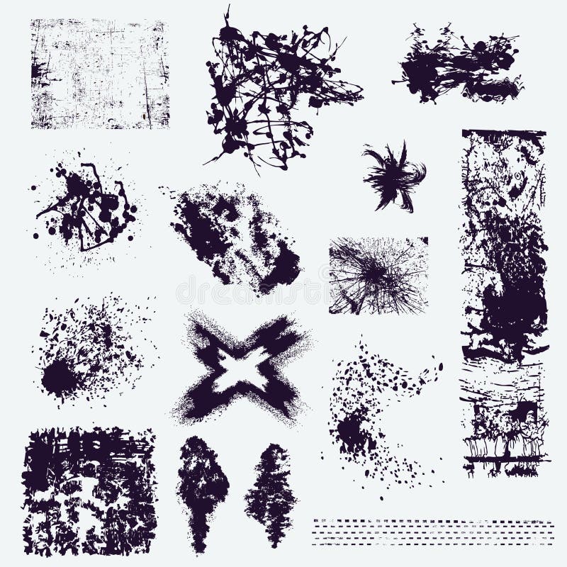 Banners, Frames and Other Grunge Objects Stock Vector - Illustration of ...