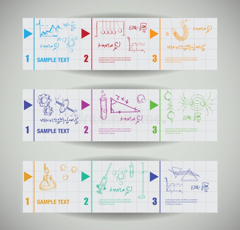 Banners stock vector. Illustration of imagination, concept - 44276072