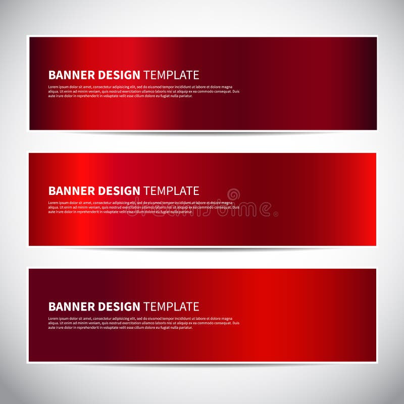 Banners or Headers with Trendy Bright Gradient Colorful Background ...