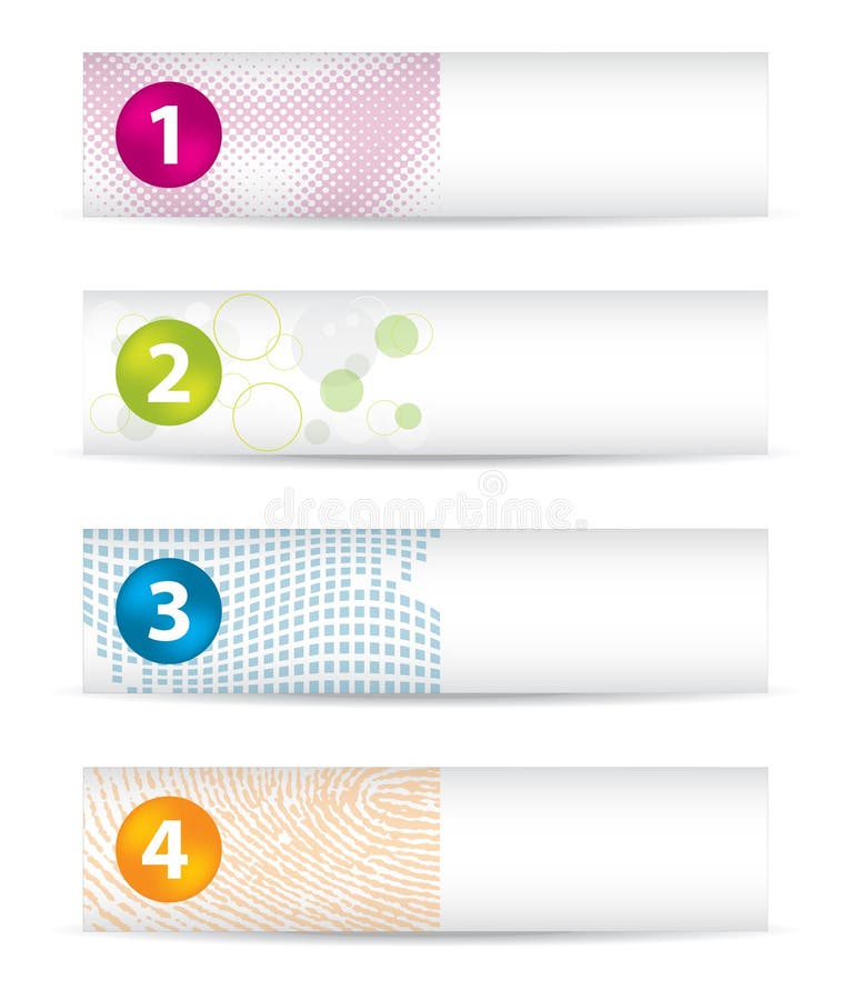 Banners With Special Design Stock Vector - Illustration of modern ...