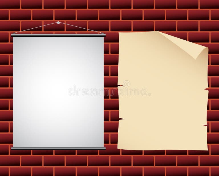Hanging Wall Banners Stock Illustrations – 999 Hanging Wall Banners ...