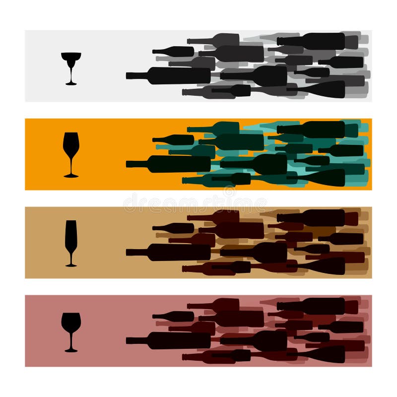 Minimalistic Wine Pour Symbol Stock Vector - Illustration of dinner ...