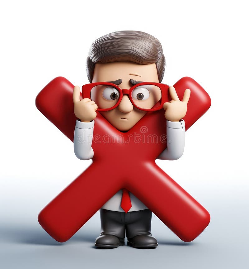 Banning Entry: a 3d Prohibition Concept with a Red X Sign, a Virtual ...