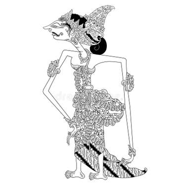 Banowati stock vector. Illustration of bambang, dewasrani - 89655549