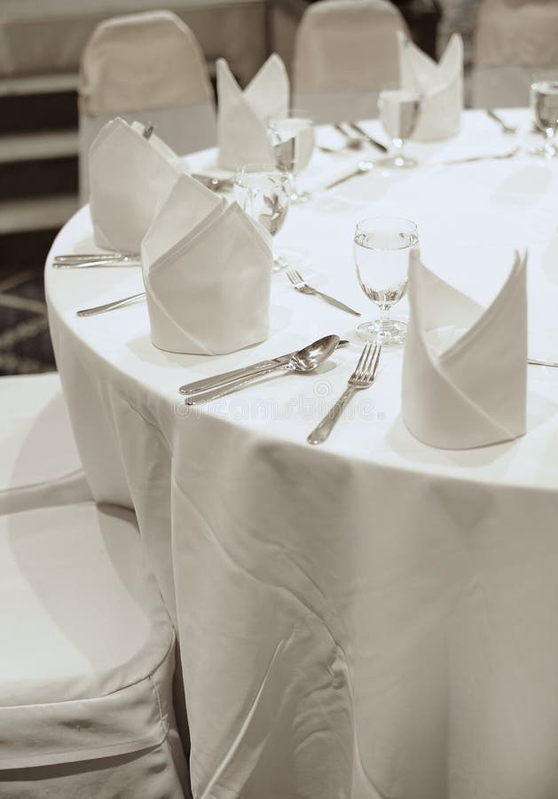 Banquet party table stock photo. Image of white, water - 16797952