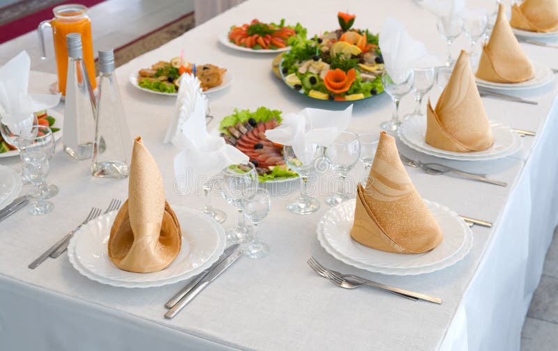 Banquet in the Restaurant. Celebration Stock Image - Image of hall ...