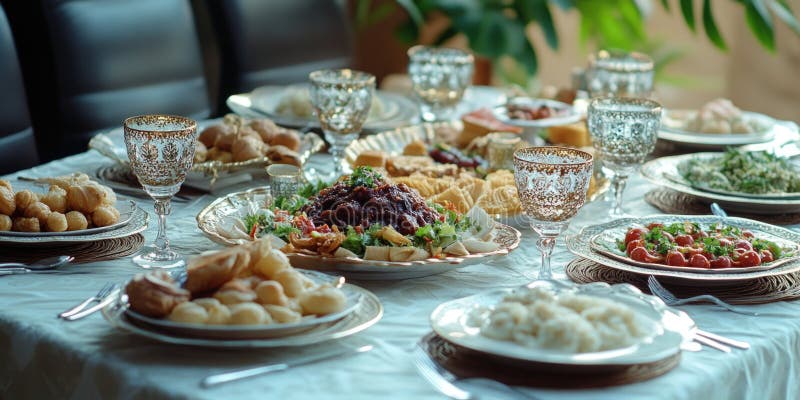 Various Foods Displayed stock image. Image of feast - 361077575