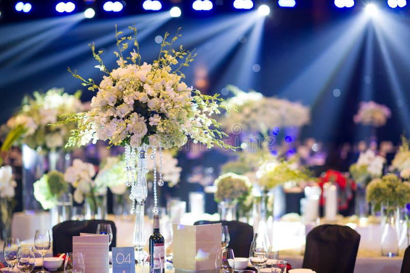 Banquet table stock image. Image of banquet, arrangement - 36222925