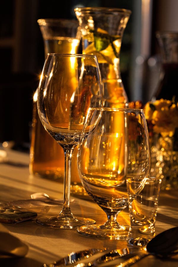Banquet table with drinks stock image. Image of celebration - 33951711