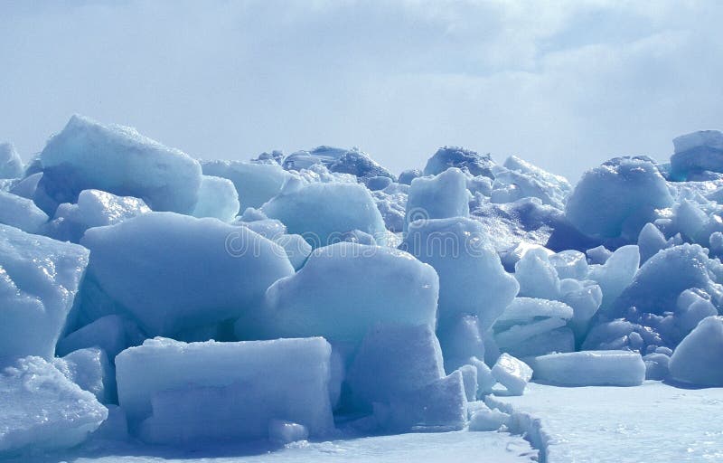 BANQUISE stock image. Image of snow, north, winter, canada - 173820643