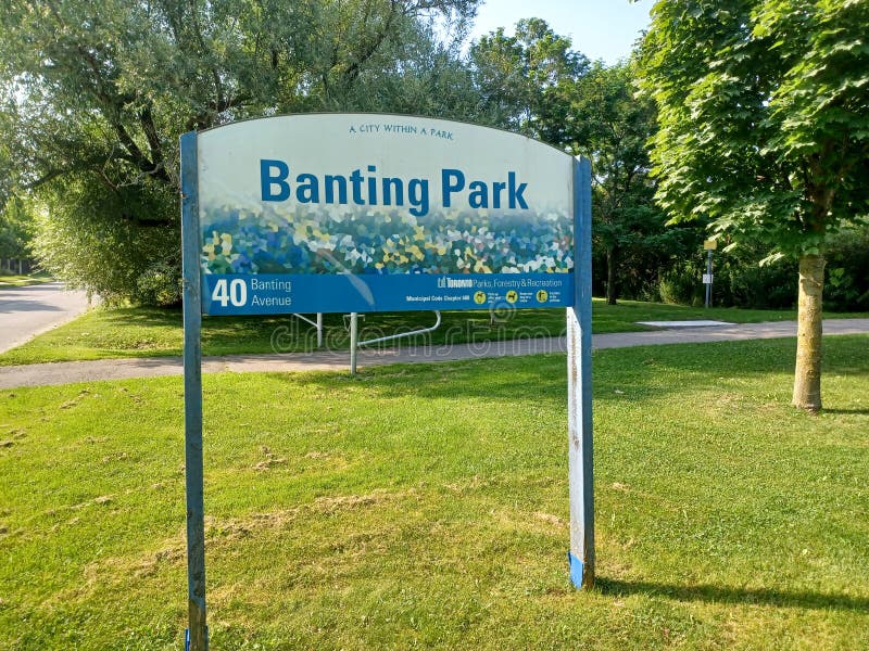 Banting park outside view editorial image. Image of plants - 352469275