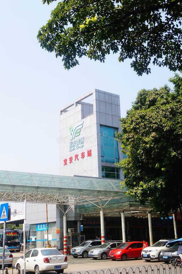 Baoan Bus Station, Shenzhen, China Editorial Photography - Image of ...