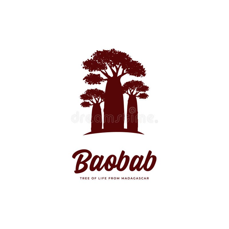 Baobab Tree Logo Stock Illustrations – 537 Baobab Tree Logo Stock ...