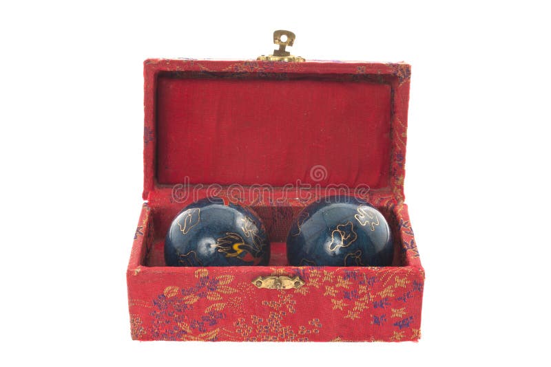 Baoding Balls in Box stock image. Image of lifestyle - 47278447