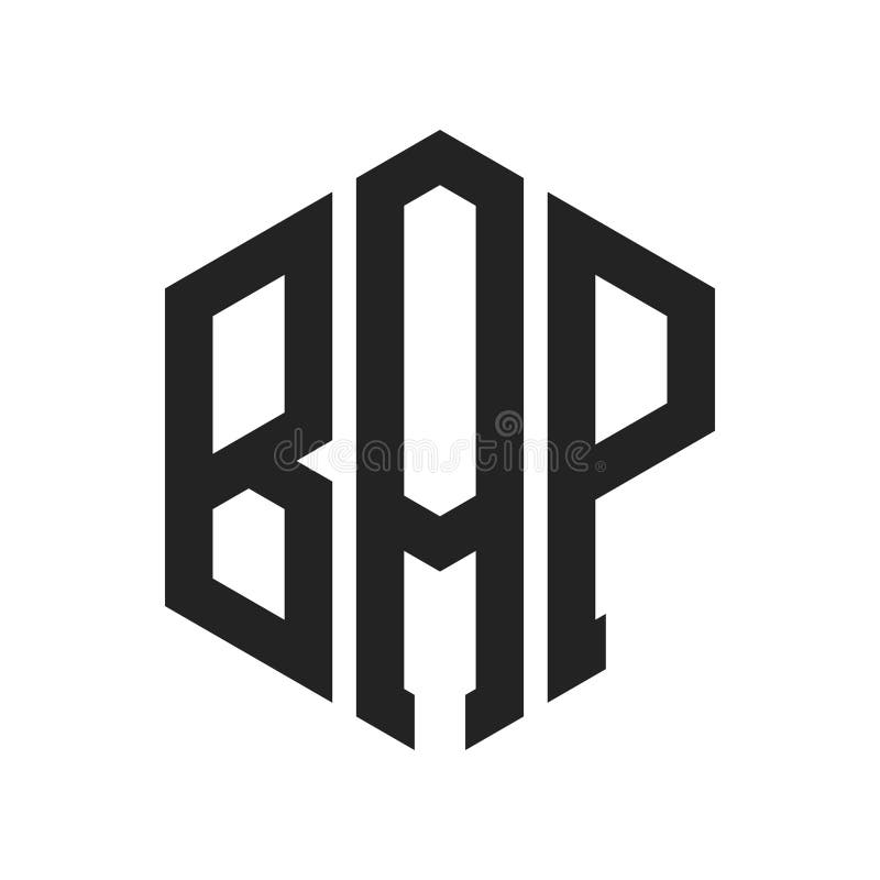 BAP Logo Design. Initial Letter BAP Monogram Logo Using Hexagon Shape ...