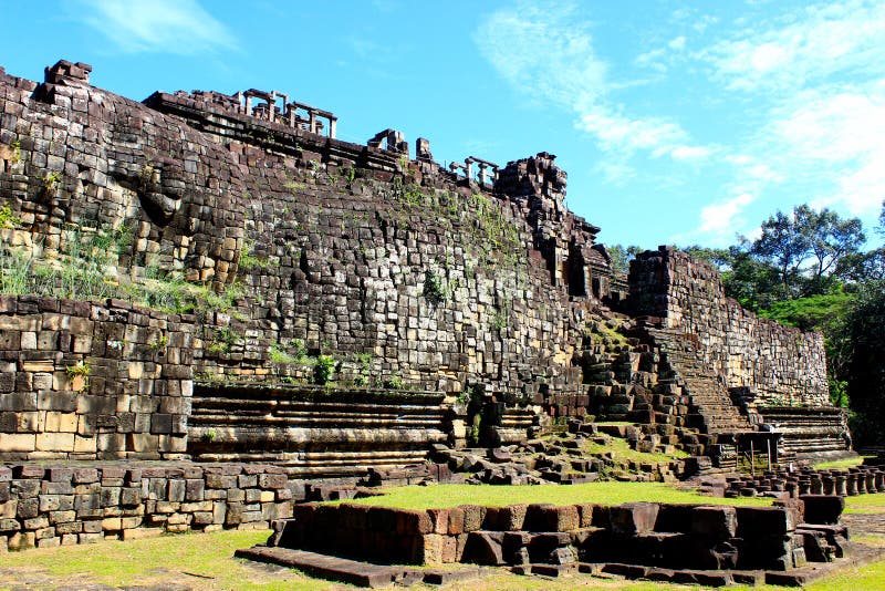 The Baphuon Temple in Angkor Thom. Siem Reap, Cambodia Stock Image ...